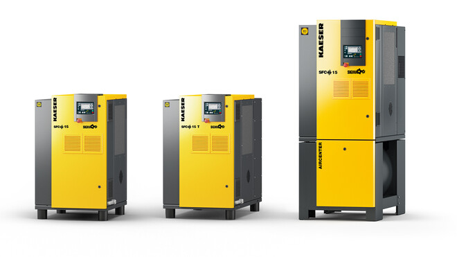 20 HP Rotary Screw Compressors | Kaeser Compressors